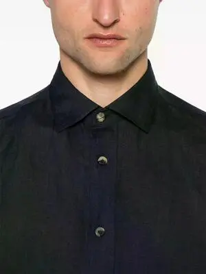 Jacob Cohen Linen Shirt - Blue