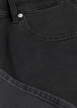 FRAME Modern Straight-leg Jeans In Raven Wash - Black