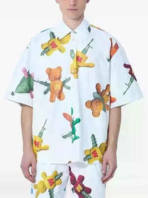 WALTER VAN BEIRENDONCK Graphic-print Shirt