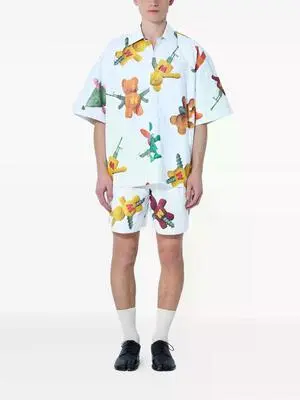 WALTER VAN BEIRENDONCK Graphic-print Shirt