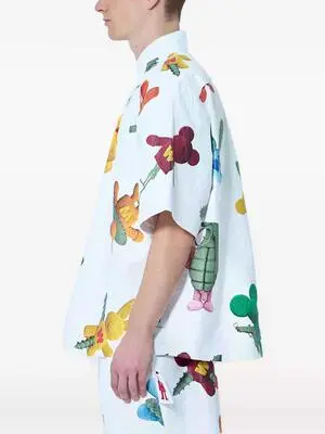 WALTER VAN BEIRENDONCK Graphic-print Shirt