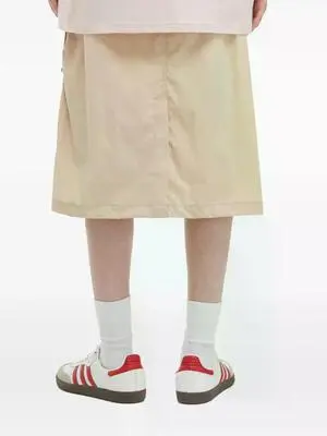 MUSIUM DIV. Drawstring-detail Midi Skirt - Neutrals