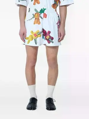 WALTER VAN BEIRENDONCK Printed Shorts