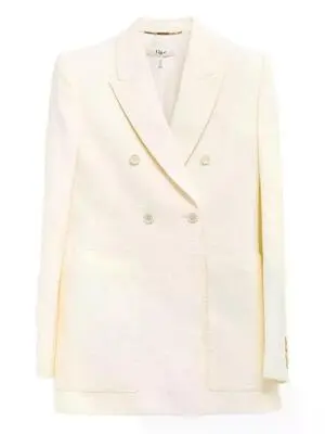 Chloé Double-breasted Blazer - Neutrals