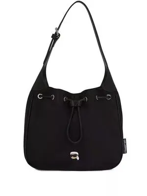 Karl Lagerfeld Ikon Drawstring Shoulder Bag