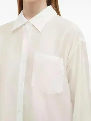 B+AB Tie-detail Button-up Shirt
