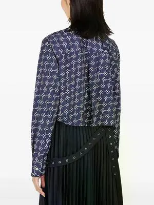 Rokh Monogram-pattern Shirt