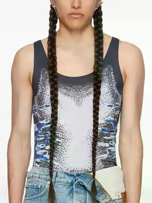 Y/project Whisker-print Top