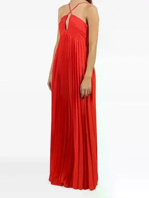 P.a.r.o.s.h Pleated Maxi Dress