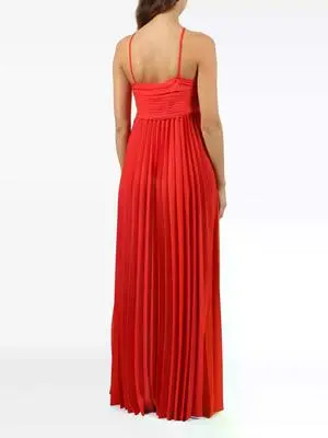 P.a.r.o.s.h Pleated Maxi Dress