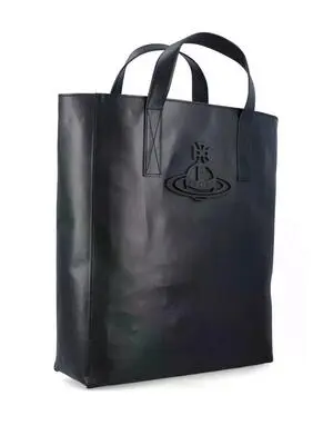 VIVIENNE WESTWOOD Medium Sarah Structured Tote - Blue
