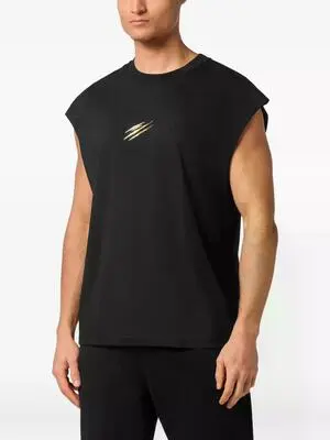 PLEIN SPORT Label Tank Top