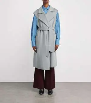 WOLK MORAIS Cashmere On Set Wrap Coat
