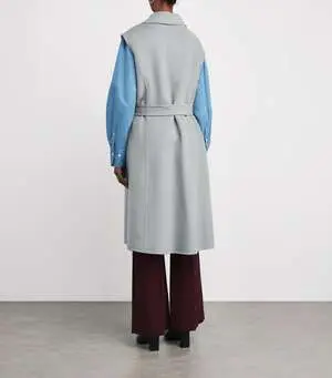 WOLK MORAIS Cashmere On Set Wrap Coat