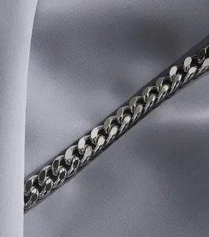 Stella McCartney Wool-stretch Straight Trousers With Chain Embellishments