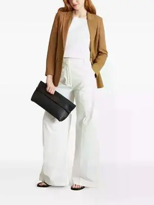 Sportmax Cropped Poplin Top