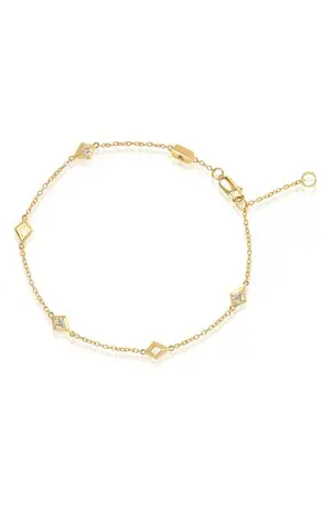 VALANI ATELIER Elegance Diamond Bracelet - 14k Yellow Gold