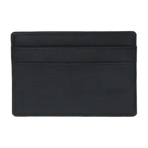 MADE FREE Leather Card Wallet - Black