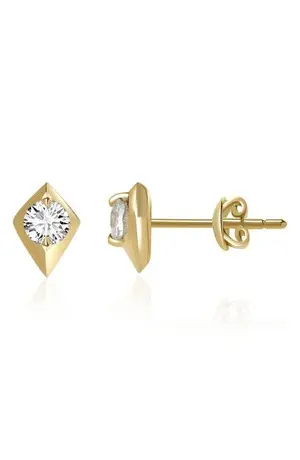 VALANI ATELIER Elegance Diamond Geometric Stud Earrings