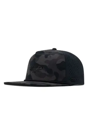 MELIN Coronado Hydrolite Performance Snapback Cap - Black Camo