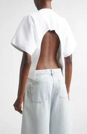 Alaïa Open Back T-shirt