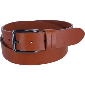 IBEX ENGLAND Casual Belt With Double Loop Keeper - Tan
