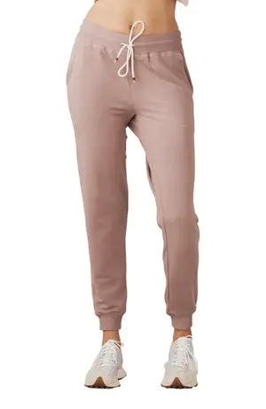 LOSANO Monterey Fleece Jogger - Pebble