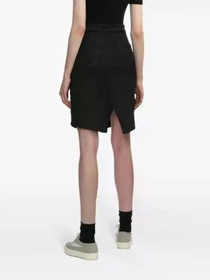 Rick Owens Denim Skirt - Black