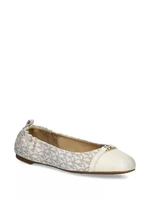 Michael Kors Monogrammed Ballet Flats