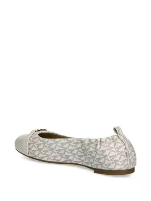 Michael Kors Monogrammed Ballet Flats