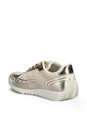 Michael Kors Byrdie Lace-up Sneakers - Gold