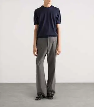 Prada Cotton Short-sleeve Sweater