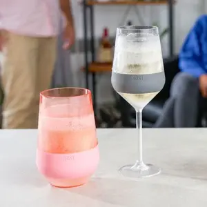 HOST Stemmed Wine Freeze Cooling Cup Set Of 2