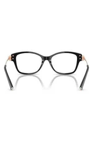Tiffany & Co. 53mm Butterfly Optical Glasses - Black /demo Lens