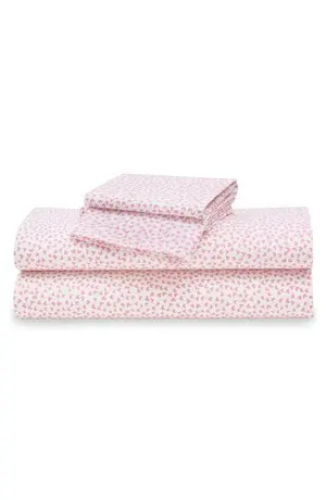 PETITE PLUME Signature Collection Sweethearts Sheet Set - Pink