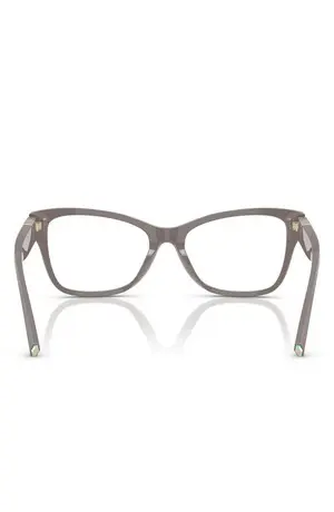 Tiffany & Co. 54mm Butterfly Eyeglasses - Chocolate Truffle / Demo Lens
