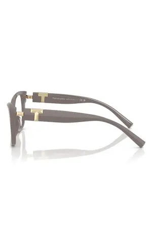 Tiffany & Co. 54mm Butterfly Eyeglasses - Chocolate Truffle / Demo Lens