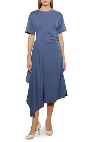 Asymmetrical Hem Day Dresses