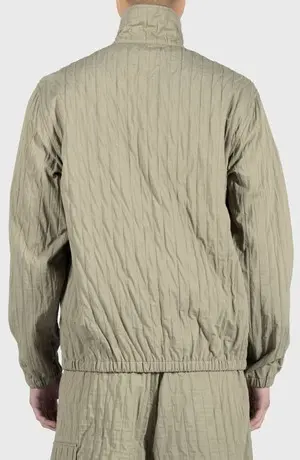 PLEASURES Rescue Pleated Track Jacket