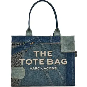 Marc Jacobs Large Denim Tote Bag