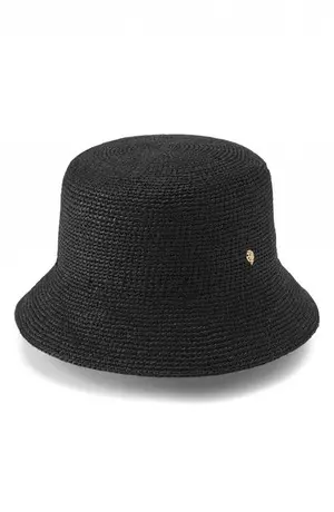 Helen Kaminski Bella Packable Bucket Hat - Charcoal