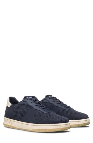 Clae Malone Knit Low Top Sneakers - Navy Cactus