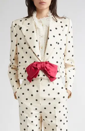 Valentino Garavani Polka Dots Blazers For Women