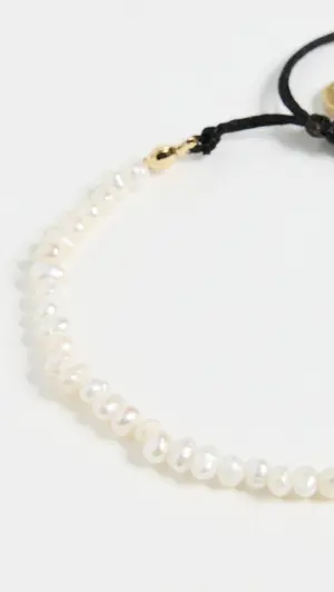Maison Irem Pearl Anklet