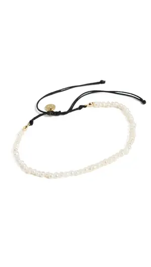 Maison Irem Pearl Anklet