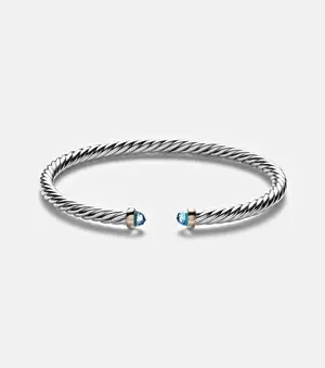 David Yurman Cable Flex Cuff Bracelet - Silver