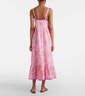 JULIET DUNN Floral Printed Maxi Dress