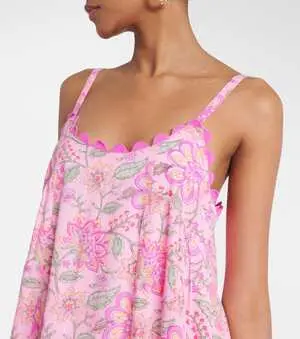 JULIET DUNN Floral Printed Maxi Dress