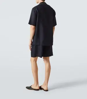 Zegna Linen Pajamas - Blue