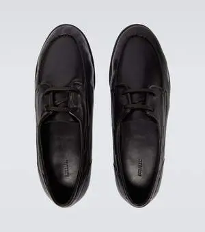 Auralee Leather Derby Shoes